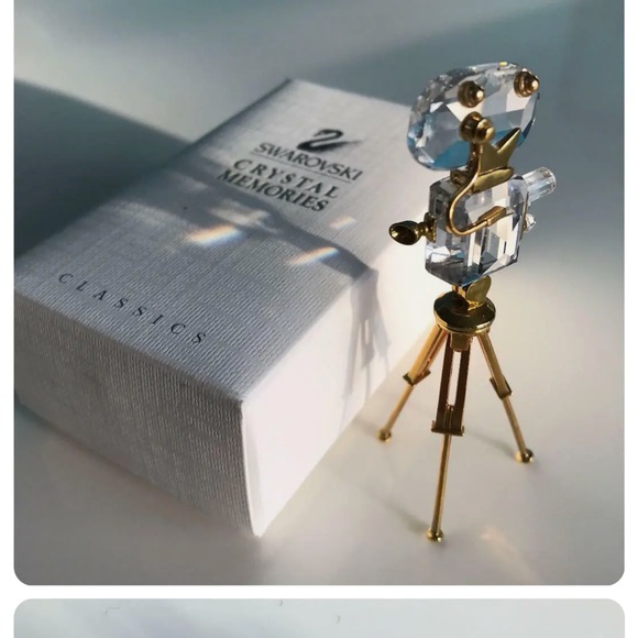 Swarovski | Accents | Swarovski Crystal Memories Film Camera Retired ...